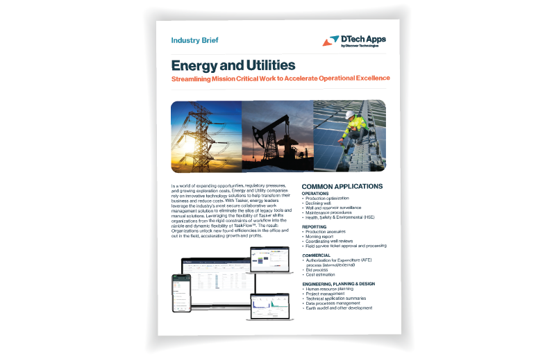 Infographics & Brochures - Enterprise Solutions for ServiceNow - DTech Apps