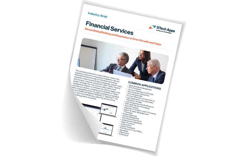 Infographics & Brochures - Enterprise Solutions for ServiceNow - DTech Apps